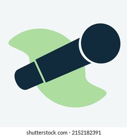 Vector Mic Wireless Cartoon Flat Stock Vector (Royalty Free) 2152182391 ...