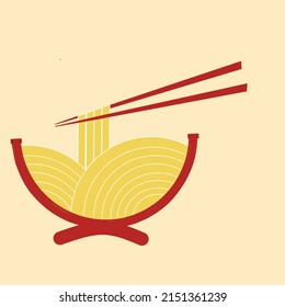 Vector Mie Bowl Mie Stock Vector (Royalty Free) 2151361239 | Shutterstock