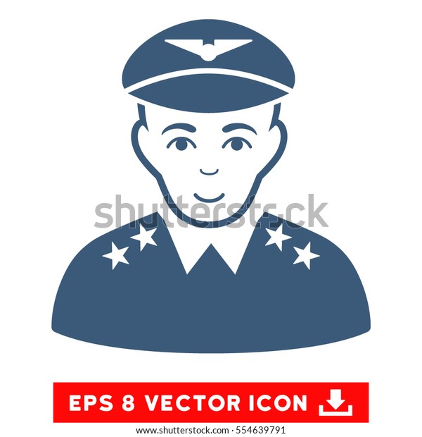 Vector Military Pilot Officer Eps Vector Stock Vector (Royalty Free ...
