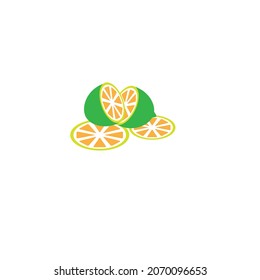 Vector Minimalist Lemon Flat Logo Illustration Stock Vector (Royalty ...