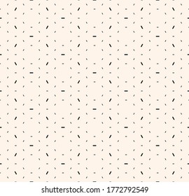 Vector Minimalist Seamless Pattern Black White Stock Vector (Royalty ...