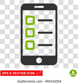 Mobile Test Icon Vector Illustration Style Stock Vector (Royalty Free ...