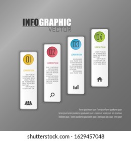 Vector Modem Business Infographic Element Presentations Stock Vector ...