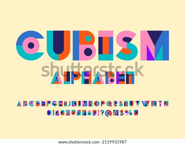 2,509 Cubism Font Images, Stock Photos & Vectors | Shutterstock