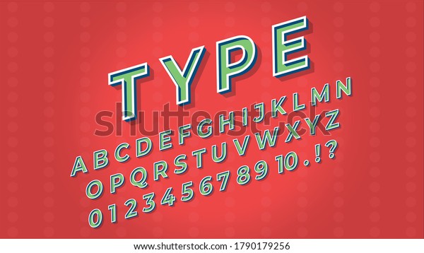 Vector Modern Bold Font Alphabet Stock Vector (Royalty Free) 1790179256 ...