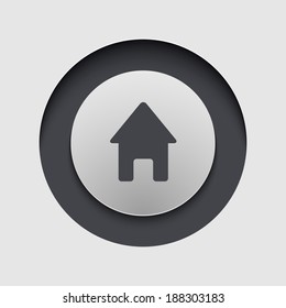 Vector Modern Circle Icon Eps 10 Stock Vector (Royalty Free) 188303183 ...