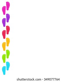 53,313 Colorful footprints Images, Stock Photos & Vectors | Shutterstock