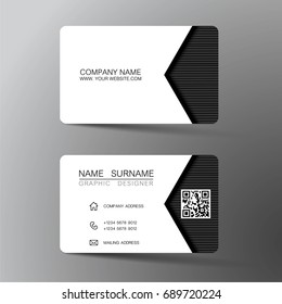 Vector Modern Creative Clean Business Card Stock Vector (Royalty Free ...