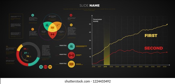 Vector Modern Infographic Overview Design Template Stock Vector ...