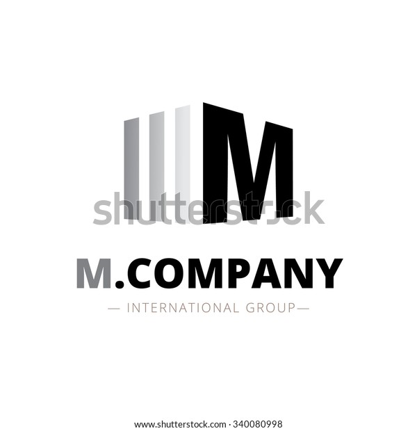Vector Modern Isometric M Letter Logo Stock Vector (Royalty Free ...