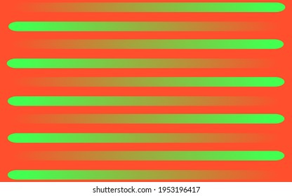 Vector Modern Orange Background Green Lines Stock Vector (Royalty Free ...