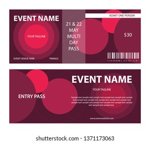 Set Gift Voucher Gift Certificate Gift Stock Vector (Royalty Free ...