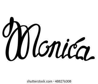 185 Monica name image Images, Stock Photos & Vectors | Shutterstock