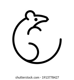 Logo del ratón vector. Icono de: vector de stock (libre de regalías ...