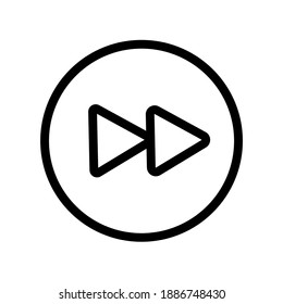 Double Play Button Icon Double Play: เวกเตอร์สต็อก (ปลอดค่าลิขสิทธิ์ ...