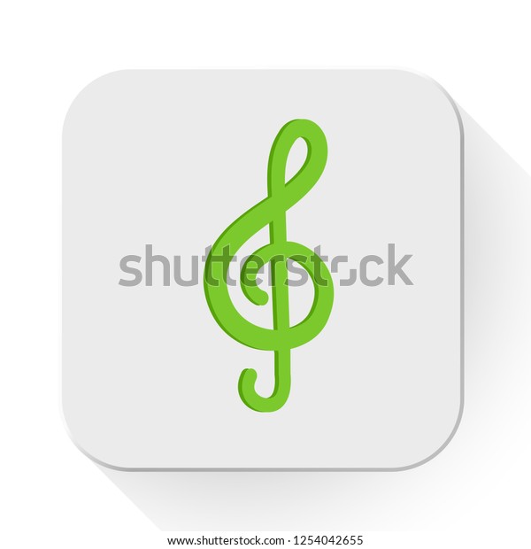 Vector Music Keynote Flat Illustration Music Stock Vector (Royalty Free ...