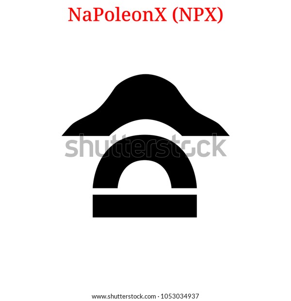 Vector Napoleonx Npx Digital Cryptocurrency Logo Stock Vector (Royalty ...