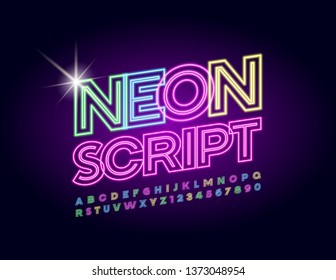 5,847 Neon Light Script Images, Stock Photos & Vectors | Shutterstock