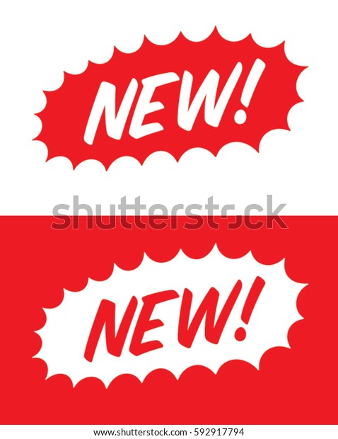 Vector New Star Burst Set Stock Vector (Royalty Free) 592917794 ...