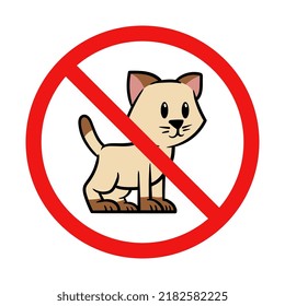842 No cats allowed Images, Stock Photos & Vectors | Shutterstock