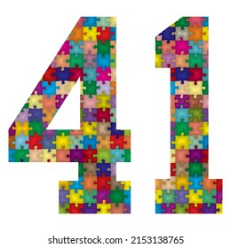 4,618 Number 41 Images, Stock Photos & Vectors | Shutterstock