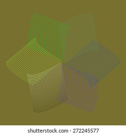 Vector Optical Illusion Vibration Graphic Print Stock Vector (Royalty ...
