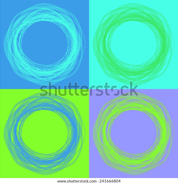Vector Optical Illusion Vibration Graphic Print Stock Vector (Royalty ...
