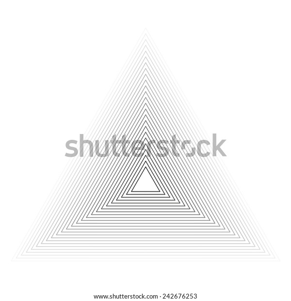 Vector Optical Illusion Vibration Graphic Stock Vector (Royalty Free ...