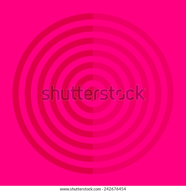 Vector Optical Illusion Vibration Graphic Stock Vector (Royalty Free ...