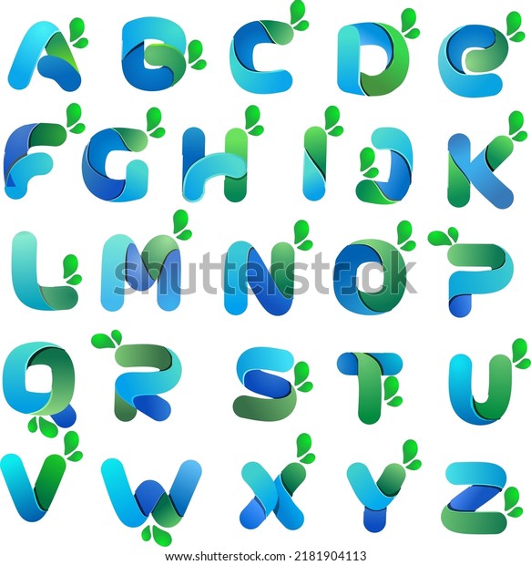Vector Origami Alphabet Letter Collection: เวกเตอร์สต็อก (ปลอดค่า ...