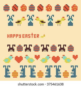 1,236 Easter pixel art Images, Stock Photos & Vectors | Shutterstock