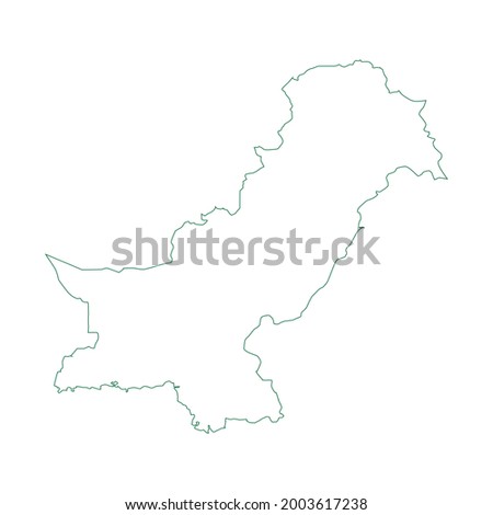 Pakistan Map Outline | Free download on ClipArtMag