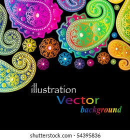 Vector Paisley Designs Stock Vector (Royalty Free) 54395836 | Shutterstock