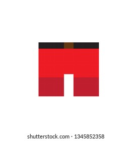 Vector Pants Pixel Look Art Stock Vector (Royalty Free) 1345852358 ...