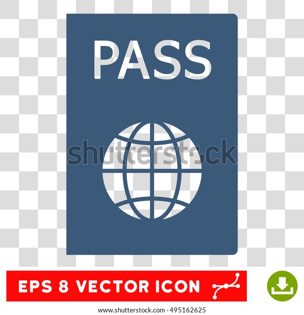 Vector Passport Eps Vector Pictogram Illustration Stock Vector (Royalty ...