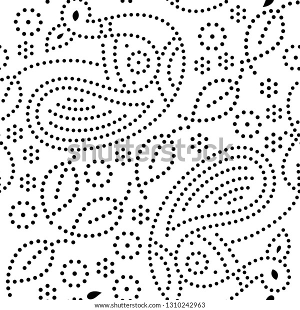 Vector Pattern Small Circle Pattern Design Stock Vector (Royalty Free ...