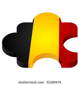 Vector Pazl National Symbolics Stock Vector (Royalty Free) 55189474 ...