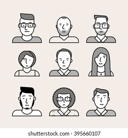 Picto portrait : 59 386 images, photos et images vectorielles de stock ...
