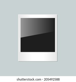 Vector Photo Blank Stock Vector (Royalty Free) 205492588