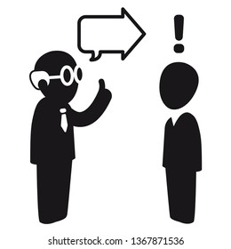 Vector Pictogram Feedback Mentoring Stock Vector (Royalty Free ...