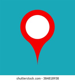Vector Pinpoint Icon Symbol Sign Pinpoint Stock Vector (Royalty Free ...