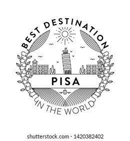274 Pisa badge Images, Stock Photos & Vectors | Shutterstock