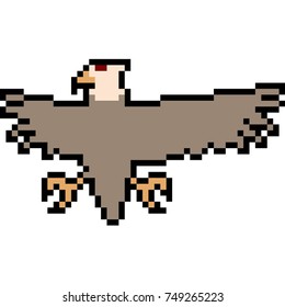 246 Pixel art eagle Stock Illustrations, Images & Vectors | Shutterstock