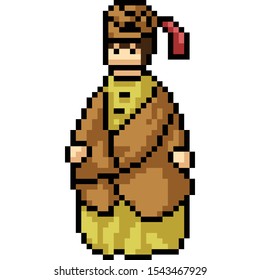 Vector Pixel Art Boy Isolated Cartoon: เวกเตอร์สต็อก (ปลอดค่าลิขสิทธิ์ ...