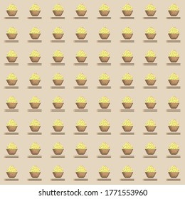 Vector Pixel Art Rice Bowl Isolated Stock Vector (Royalty Free ...