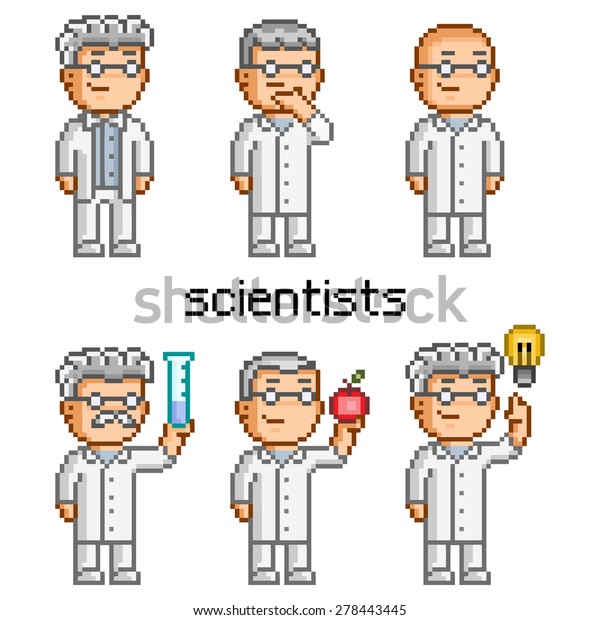 944 imágenes de Scientist pixel - Imágenes, fotos y vectores de stock ...