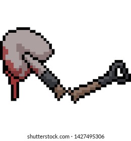 Vector Pixel Art Stingray Isolated Cartoon: vetor stock (livre de ...