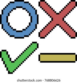 7,931 imágenes de Pixel art x - Imágenes, fotos y vectores de stock ...