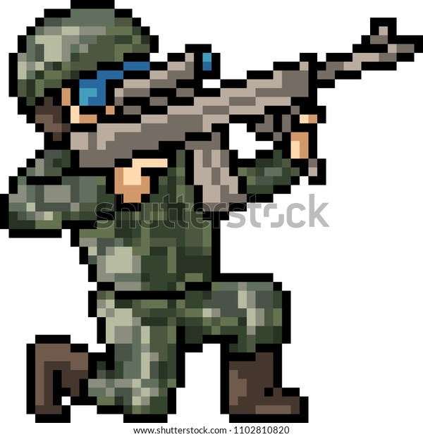 2,267 imágenes de Pixel art soldier - Imágenes, fotos y vectores de ...