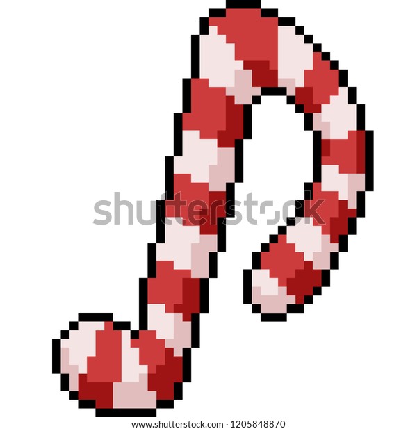 Vector Pixel Art Song Note Candy Stock Vector (Royalty Free) 1205848870 ...